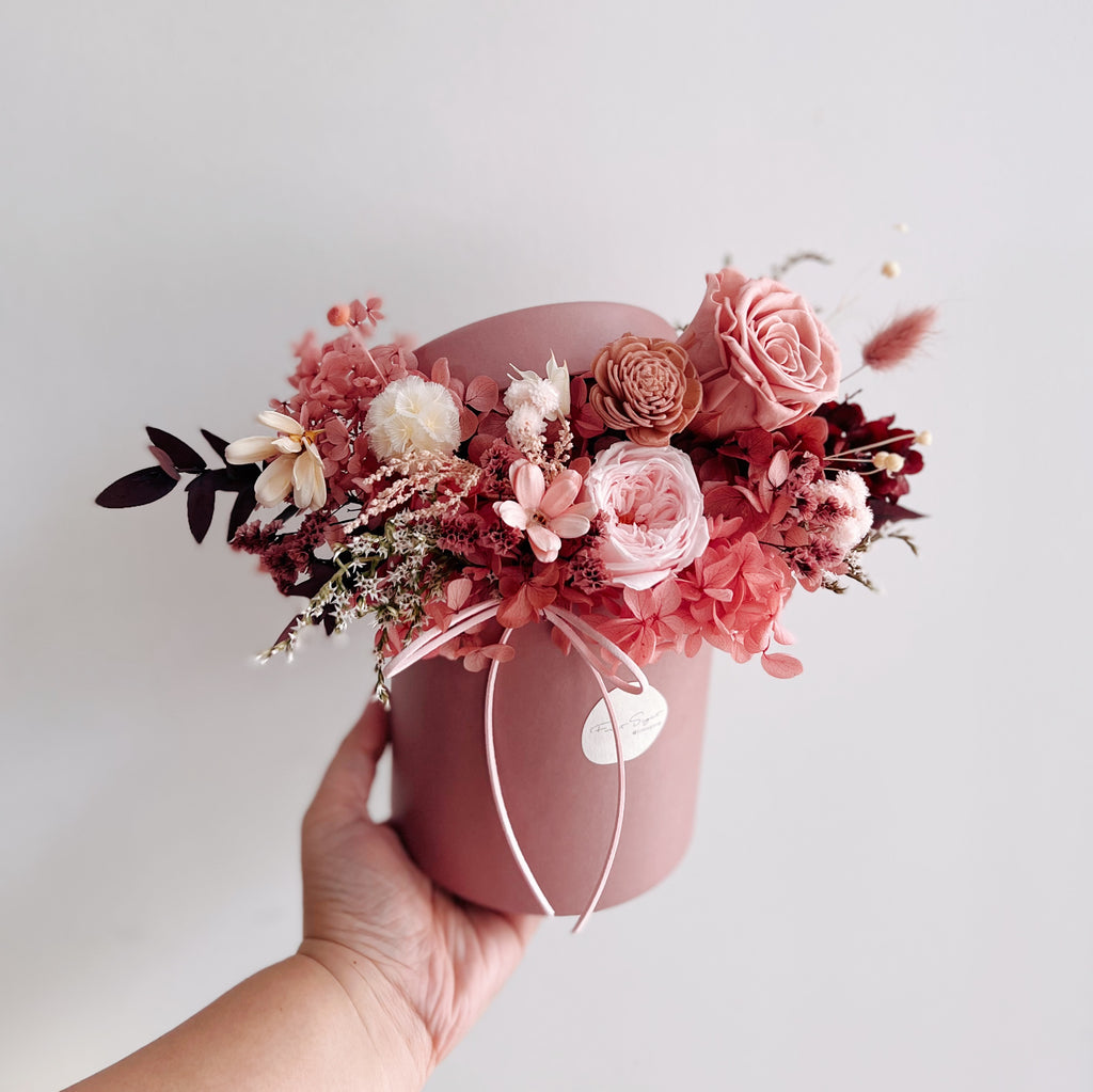 Everlasting Grande Premium Bloom Box Rose Dawn | First Sight SG – First ...