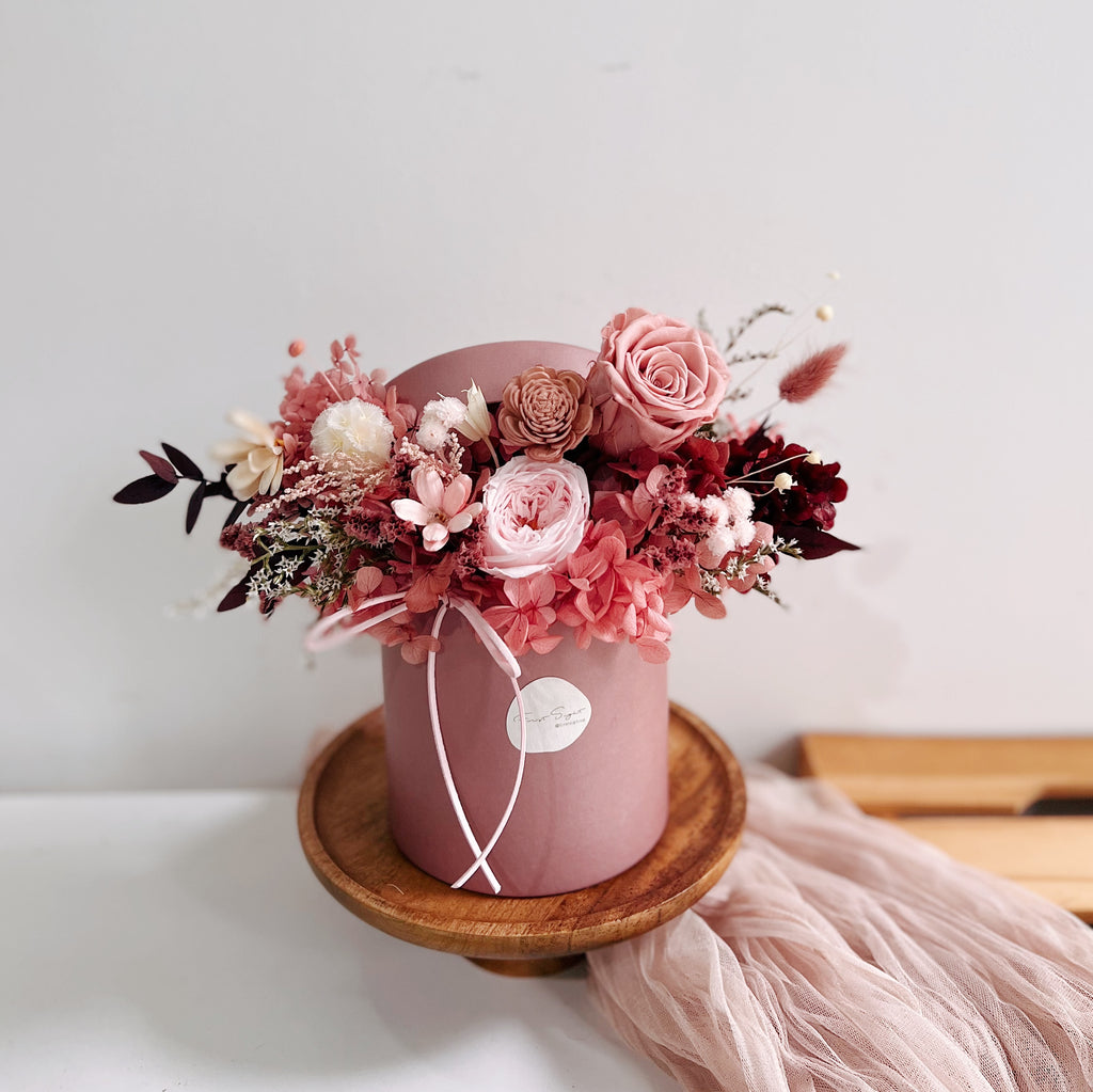 Everlasting Grande Premium Bloom Box Rose Dawn | First Sight SG – First ...